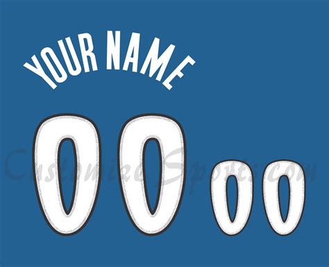 Basketball Minnesota Timberwolves Customized Number Kit For 2008 2010 Road Jersey Customize Sports