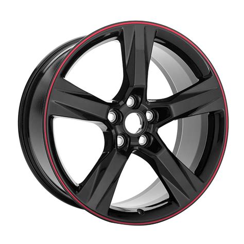 Red Camaro Chrome Rims 20 Camaro Wheels Done In Lollypop Red And