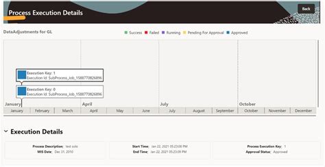 8 Process Execution Summary