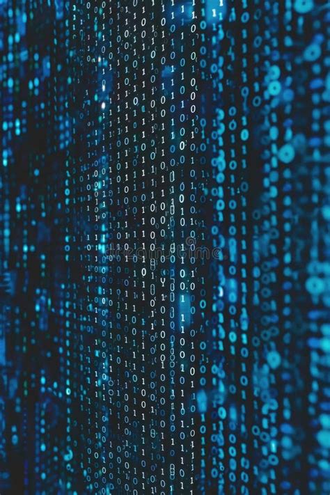 Detailed Numbers On A Computer Screen Perfect For Business Presentations Stock Image Image Of