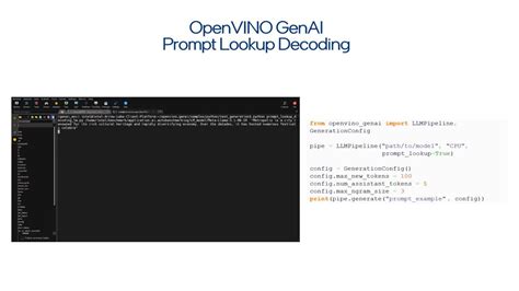 llminference generativeai aioptimization openvino… anisha udayakumar