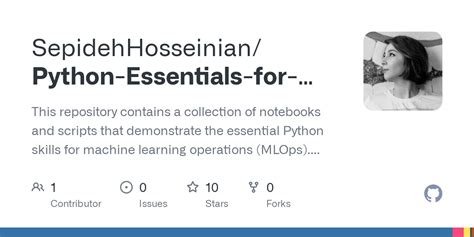 Github Sepidehhosseinianpython Essentials For Mlops This Repository Contains A Collection Of