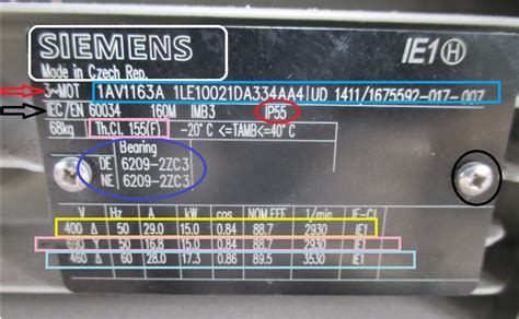 Inspektor E I Pembacaan Name Plate Pada Motor Listrik