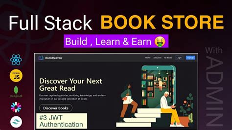 Jwt Authentication Node Js Build Full Stack 🚀 Book Store Mern App Learn And Earn 🤑 Part 3