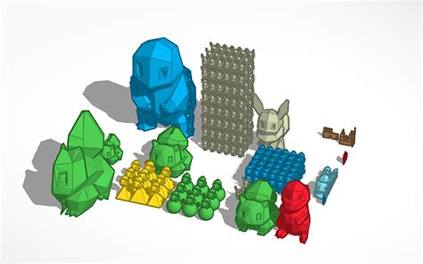 3d Design Pokemon Tinkercad