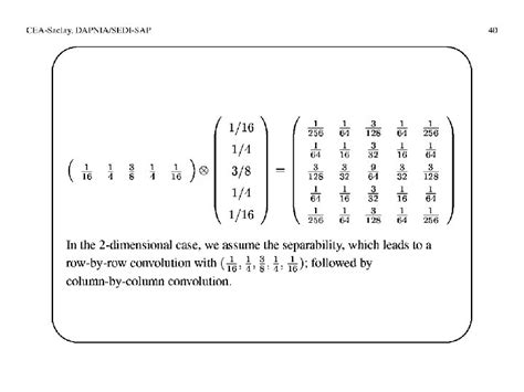 Multiresolution Analysis And Wavelet Bases Outline Multiresolution Analysis