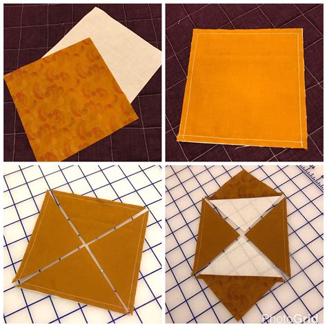 Modern Quilt Relish Super Easy Half Square Triangle Method