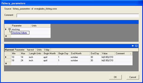 16 GUI Command Editor For Fishery Parameters Download Scientific Diagram