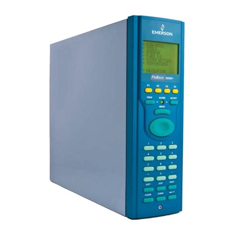 Emerson Floboss S600 Instruction Manual Pdf Download Manualslib