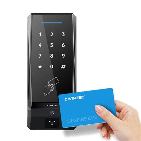 waterproof standalone poe access controller system touch keypad door