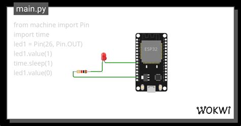 闪烁led Wokwi Esp32 Stm32 Arduino Simulator 闪烁led Wokwi Esp32 Stm32 Arduino Simulator