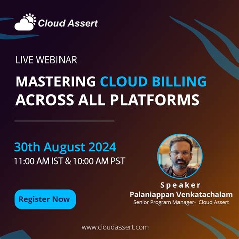 Cloud Assert On Linkedin Cloudbilling Webinar Techinnovation