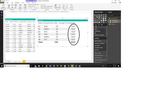 Solved How To Average Value With Group By And Summarized Microsoft