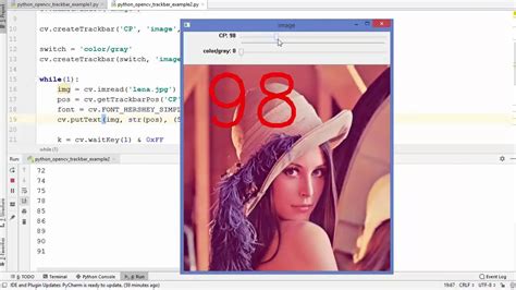 12 How To Bind Trackbar To Opencv Youtube