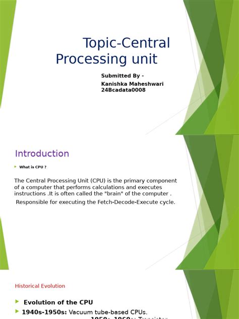 Topic Central Processing Unit Pdf Central Processing Unit Computer Architecture