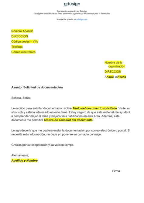 Modelo De Solicitud Para Pedir Algo De Manera Efectiva