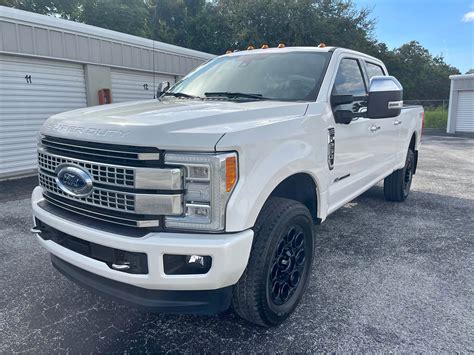 2018 Ford F250 Super Duty Crew Cab · Platinum Pickup 4d 6 3 4 Ft