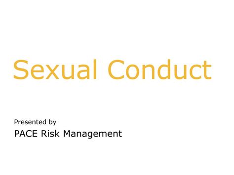 PPT Sexual Conduct PowerPoint Presentation Free Download ID