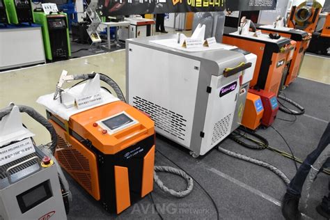 아세아웰딩 ‘2022 창원국제용접 및 절단자동화전서 레이저 용접기 전시 “용접봉 필요없는 미래형 용접 ”