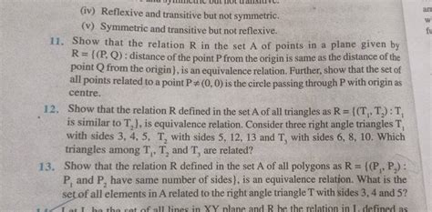 Iv Reflexive And Transitive But Not Symmetric Filo