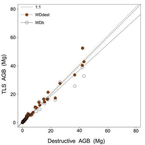 Pdf Using Terrestrial Laser Scanning Data To Estimate Large Tropical Trees Biomass And