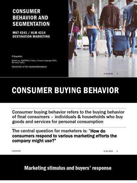 08 Consumer Behavior And Segmentation Pdf Market Segmentation Consumer Behaviour