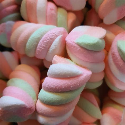 Posted Sweets Rainbow Twist Marshmallow 60g Online Sweet Shop