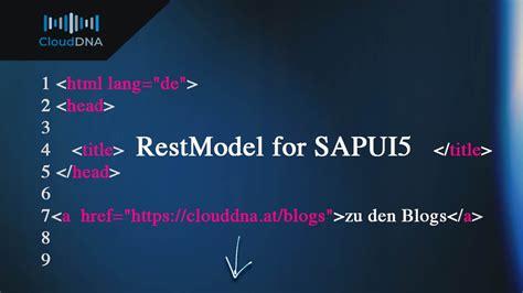 Restmodel For Sapui5 Clouddna