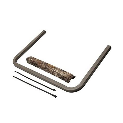 Summit SU Large Adjustable Hunting Shooting Treestand Gun Rest Rail W Pad Piece QFC