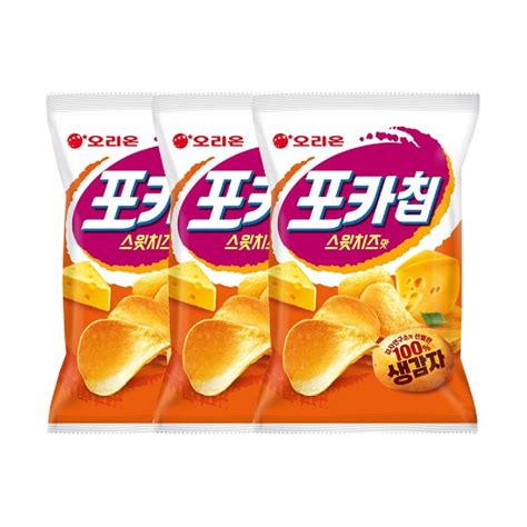 오리온 포카칩 스윗치즈맛 110g X 3개 홈플러스 택배배송