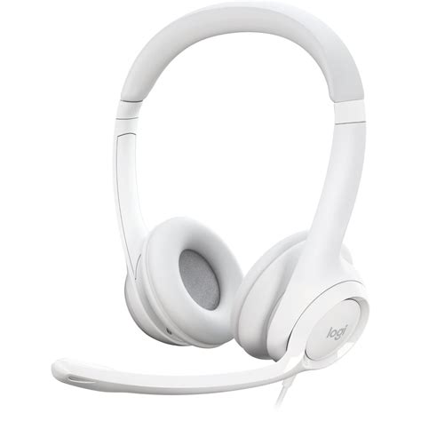 Logitech H Usb Computer Headset Off White Jb Hi Fi