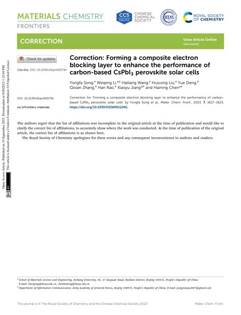 Pdf Correction Forming A Composite Electron Blocking Layer To Enhance The Performance Of