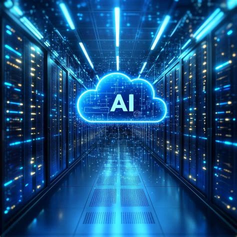 Ai Cloud Computing Artificial Intelligence And Data Analysis Deep