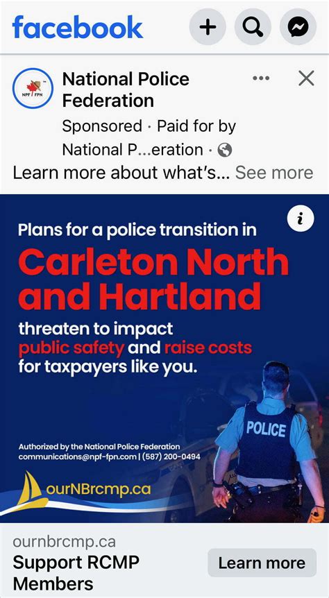Local Rcmp Defend Service To District Of Carleton North While National