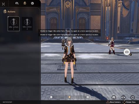 Why Cant I Trigger The Preservation Mcs Idle Animations Im In The Middle Of Belobog And It