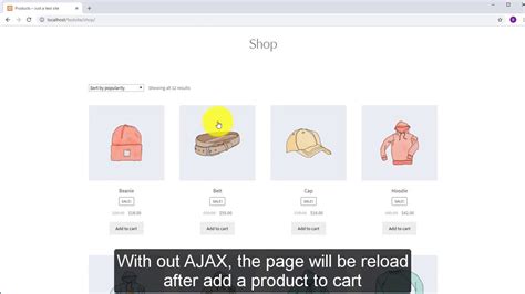 Enable Ajax Add To Cart Buttons On Archives In Woocommerce Youtube