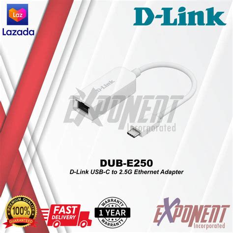 DUB E250 D Link USB C To 2 5G Ethernet Adapter Lazada PH