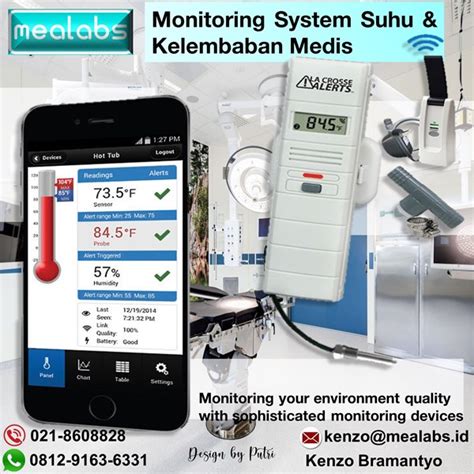 Jual Monitoring Sistem Suhu Dan Kelembaban Oleh PT Mealabs Indonesia