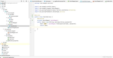 Springbootmybatismysql 实现简单的用户登录功能 详细过程 附带源码springboot Mysql实现登录功能