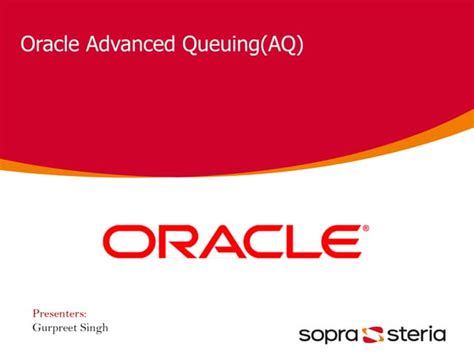 Oracle Advanced Queuing Pdf Databases Computer Software And