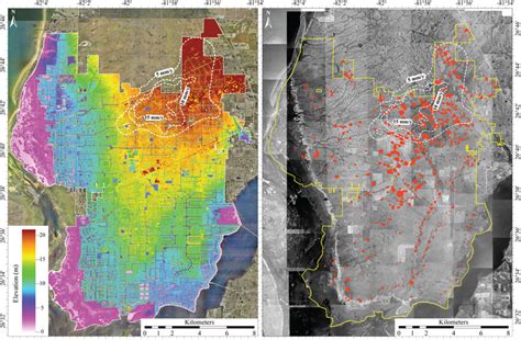 A Airborne Lidar Derived Digital Elevation Model Dem From 2018 And