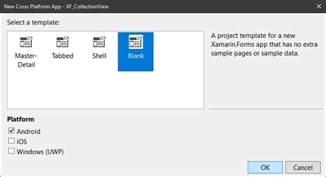 Xamarin Forms Usando Collectionview
