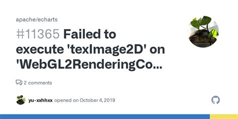 Failed To Execute Teximage2d On Webgl2renderingcontext The Image