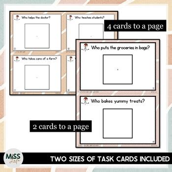 Who Adapted Task Cards For Special Education By Miss Lulu TpT