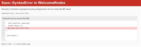 Css How To Import Scss Files From Html Template To Rails Application