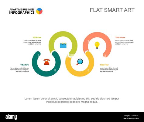Four Points Marketing Slide Template Stock Vector Image And Art Alamy