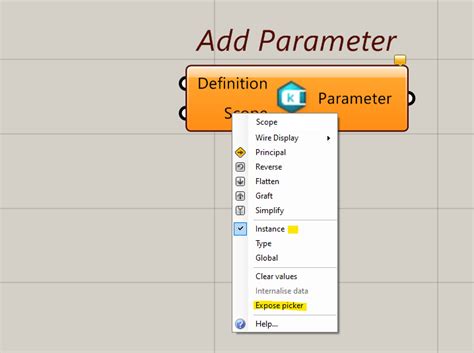 Rhino Inside Parameter Scope Revit Mcneel Forum