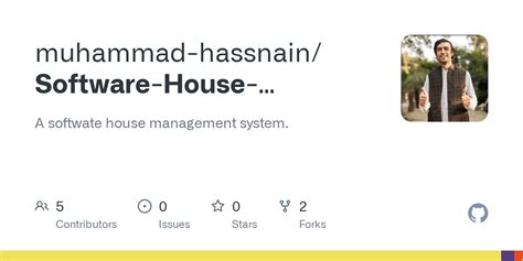 Github Muhammad Hassnainsoftware House Management System A Softwate