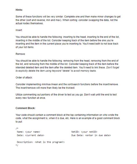 Solved Cse 1384 Linked Lists Lab 8 Objectives Continue
