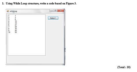 Solved Using While Loop Structure Write A Code Based On Chegg Com